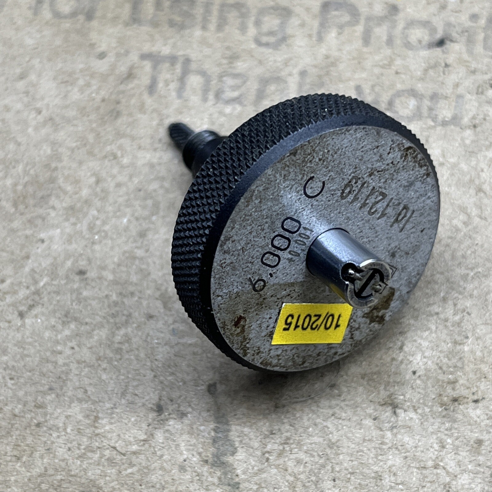 Mahr/Diatest Plug bore Gage .2344" 15/64" with master ring 6mm | eBay