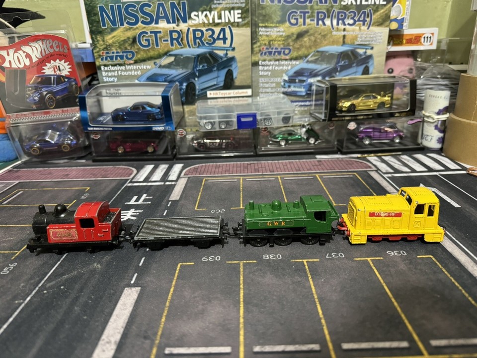 Matchbox Super fast Train Set Locomotive Shunter Vintage | eBay