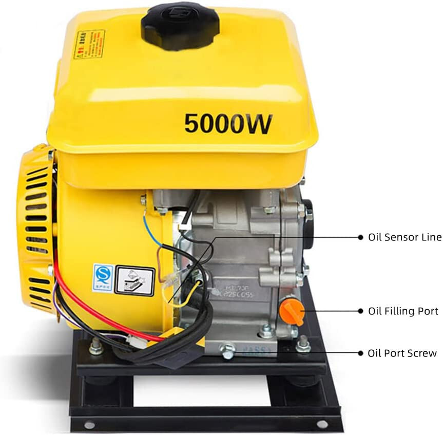 5KW Electric Vehicle Gasoline Generator Range Extender Tricycle ...