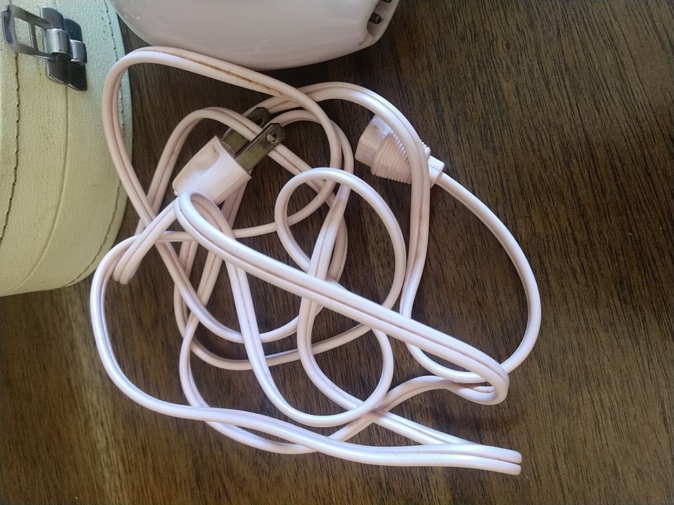 Pink Lady Norelco Electric Shaving Razor Vanity Leatherette Case ...