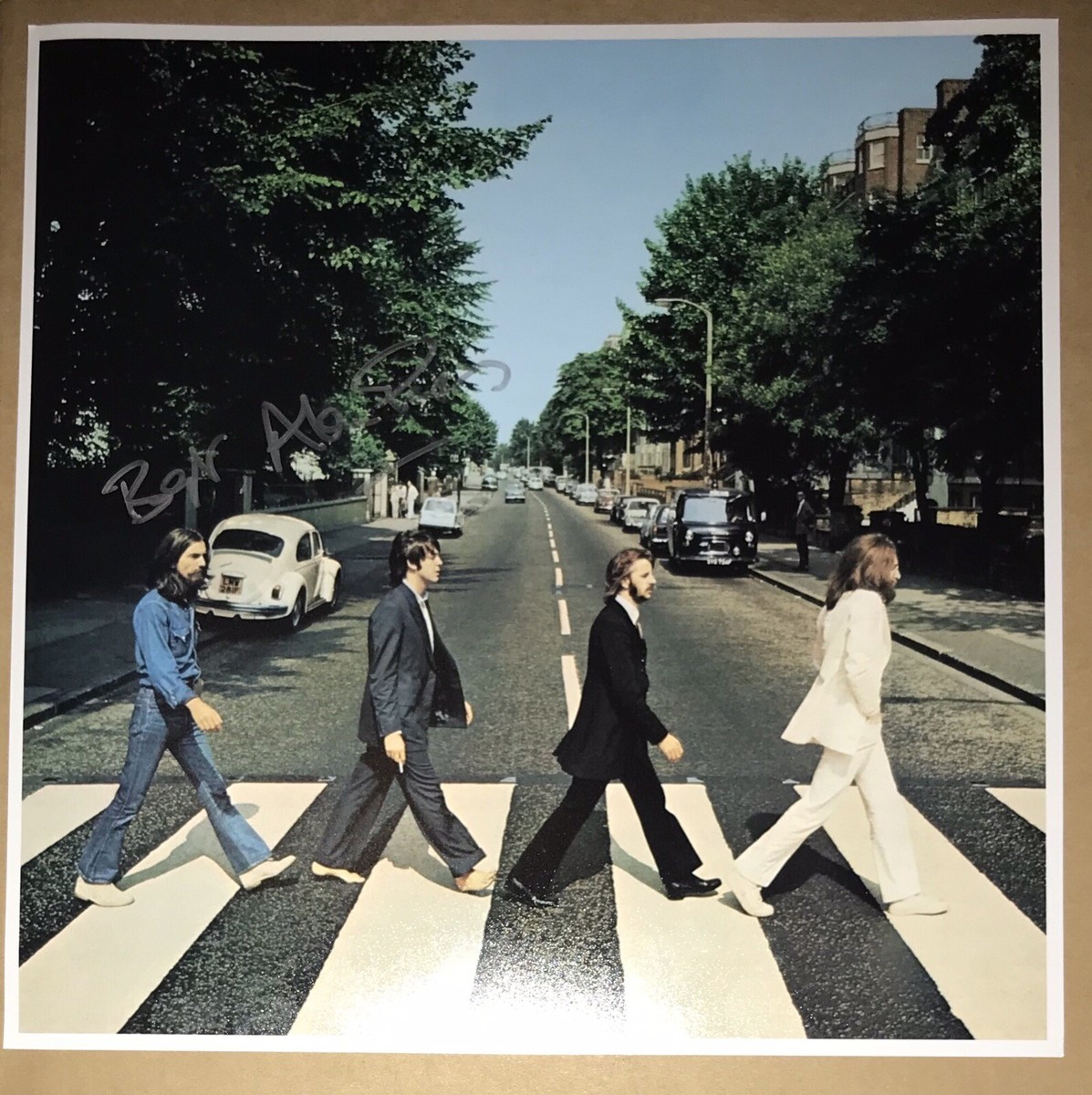 Capa Original Do Album Abbey Road