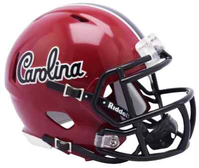 *SALE* SOUTH CAROLINA GAMECOCKS SCRIPT SPEED MINI NCAA FOOTBALL HELMET ...