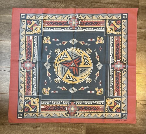 Vintage Wamcraft Tribal Native American Navajo Bandana USA RN #14193 | eBay