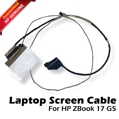 Lot x 2 HP ZBook 17 G5 G6 40-Pin Laptop Screen Cable DD0XW3LC301 L31263 ...
