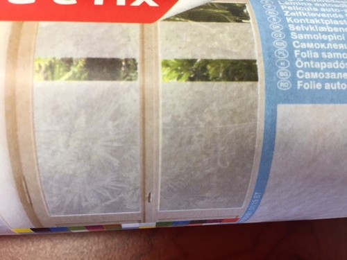 DC FIX 218-0011 Transparent Static "Frost" Self Adhesive Foil 45cm x ...