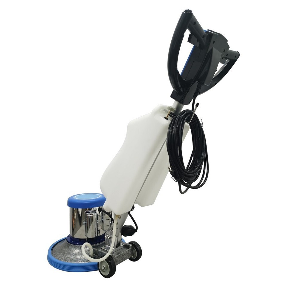 17" Floor Polisher Commercial Floor Buffer Scrubber Carpet Cleaning ...