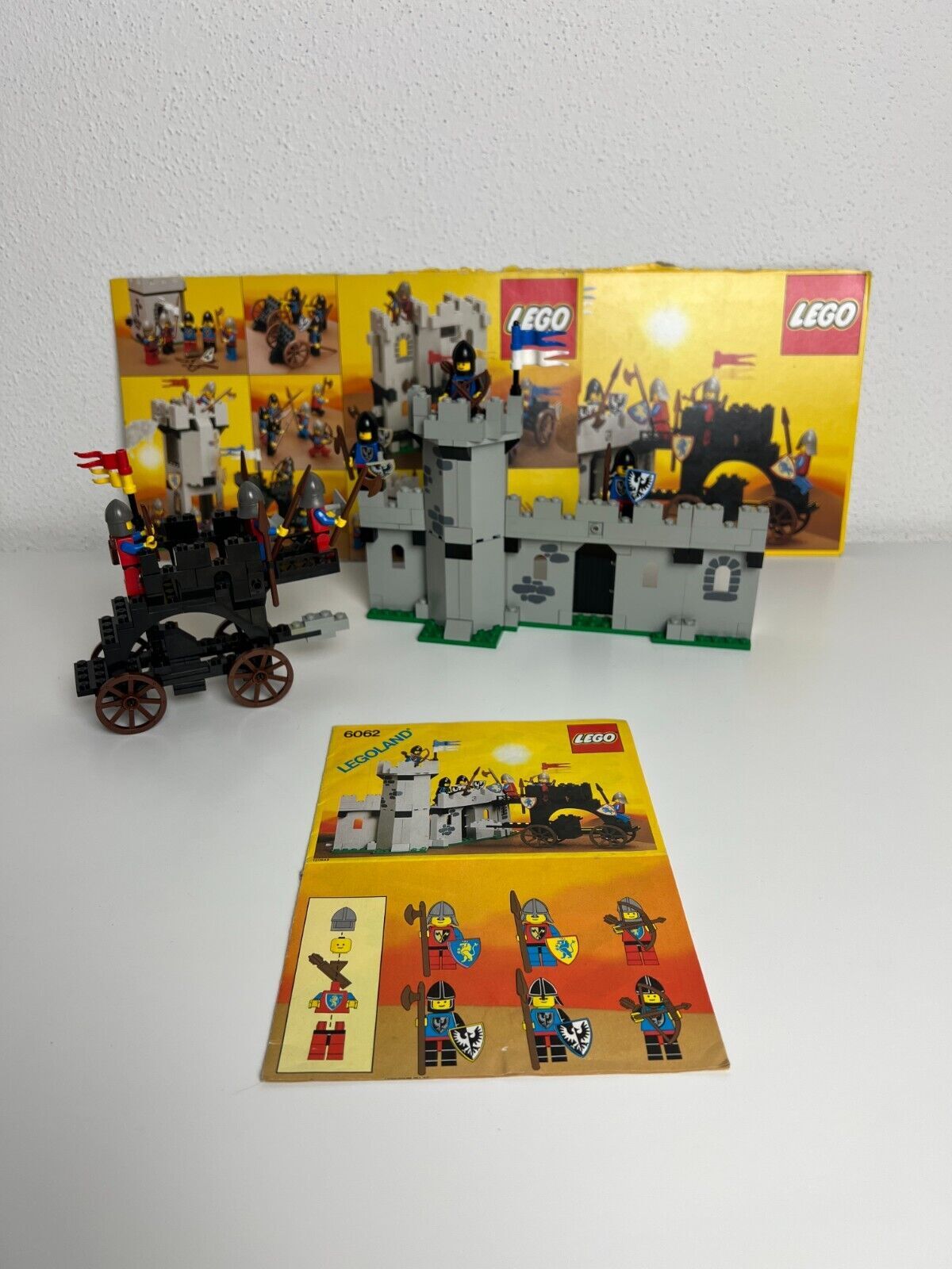 LEGO Castle 6062 Battering Ram Knight Castle Legoland instructions d ...