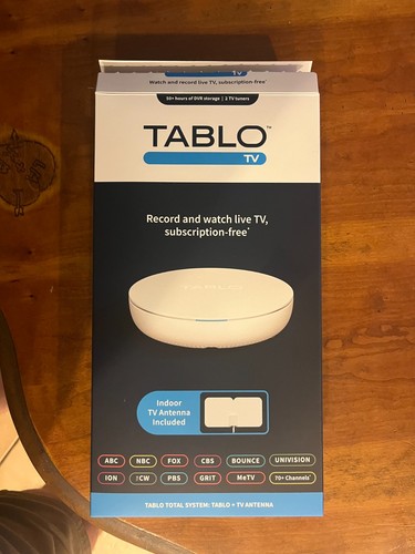 Tablo Gen 4 Tuner + Over-The-Air (OTA) DVR + 35-Mile Indoor Antenna | eBay