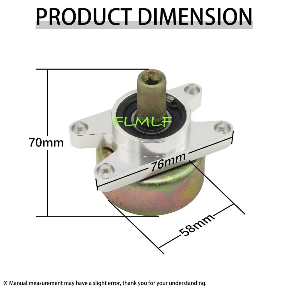 Alloy Clutch Bell Kit Set Fit QJ Zenoah RCMK BWS 26CC-58CC ENGINES RC ...