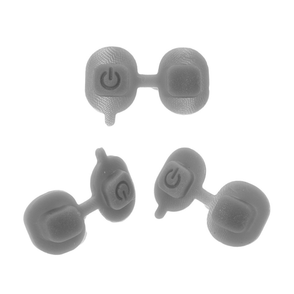3pcs Wireless Mic Power Button - Replacement Silicone Microphone Power ...