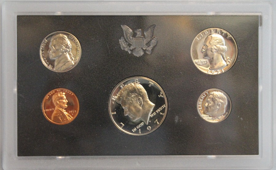 1971 Proof set (Clad) - (OGP) 5 coins | eBay