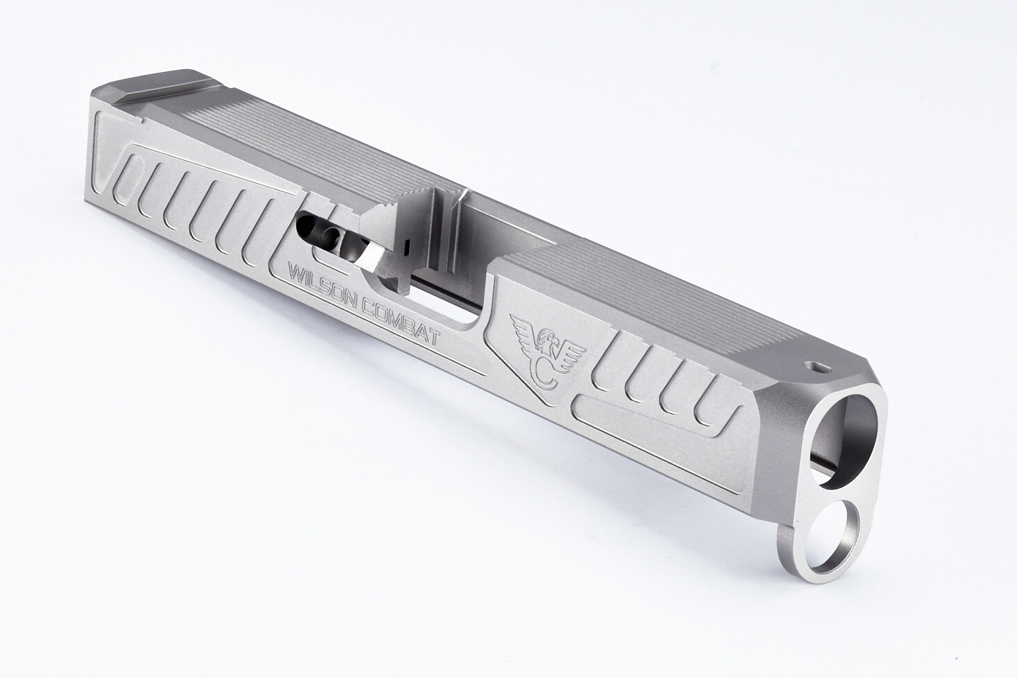 Wilson Combat Glock 19 Gen 4 Slide with Standard Sight Cut - Stainless ...