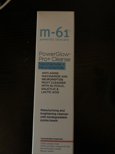 M-61 Powerful Skincare PowerGlow Pro + Cleanse 3.8oz 115ml New Nice & RARE | eBay