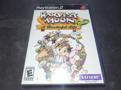 Harvest Moon A Wonderful Life Special Edition Sony Playstation 2 PS2 EX ...