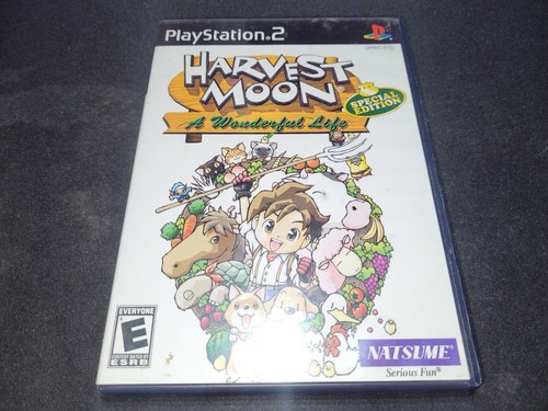 Harvest Moon A Wonderful Life Special Edition Sony Playstation 2 PS2 EX ...