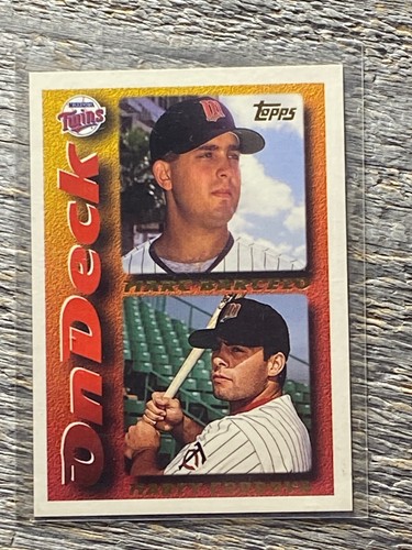1995 Topps Baseball On Deck Marty Cordova Marc Barcelo #639 - Minnesota ...