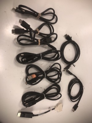 Lot of 8 HP 50.7C518.001 R Display Port Coxoc Male to Male Cable's ...