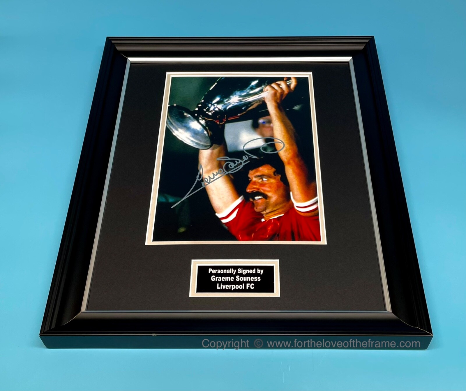 Graeme Souness Signed Liverpool Photo Framed & COA Football Soccer ...