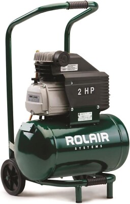 Rolair FC2002HBP6 2 HP Wheeled Compressor with Overload Protection ...
