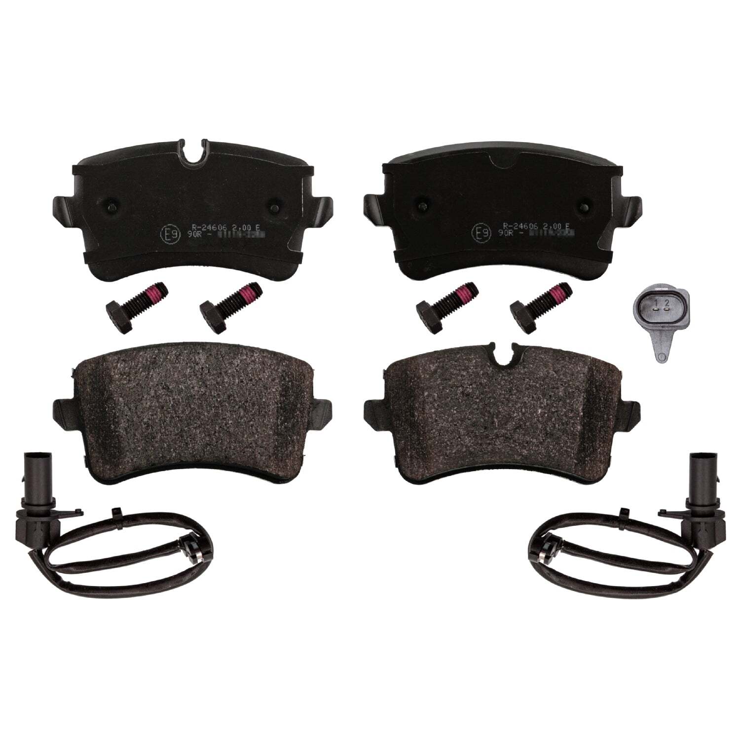 Rear Brake Pads A6 Quattro Set Kit Fits Audi 4G0 698 451 H Febi 116016 ...