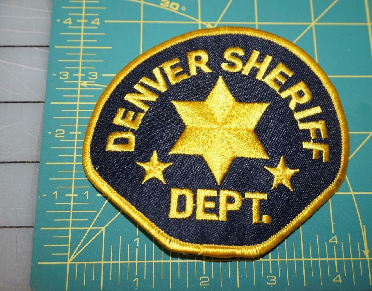 DENVER SHERIFF DEPT. PATCH (493) | eBay