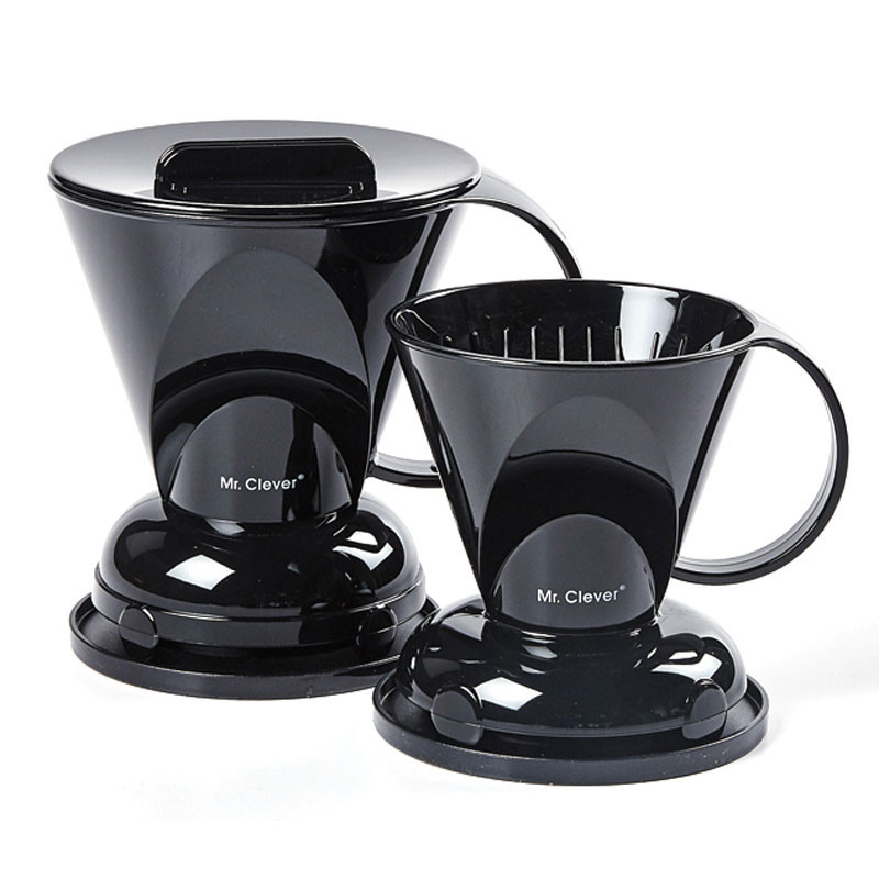 Mr. Clever Coffee Dripper Smart Handy Brewer BPA Free Hand Drip 2 Sizes ...