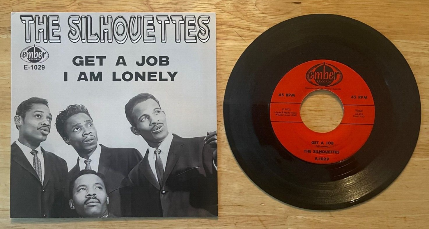 45 7" SP THE SILHOUETTES GET A JOB | eBay