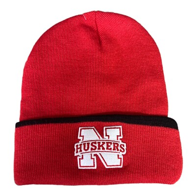Nebraska Cornhuskers Cuffed Beanie Hat Cap | eBay