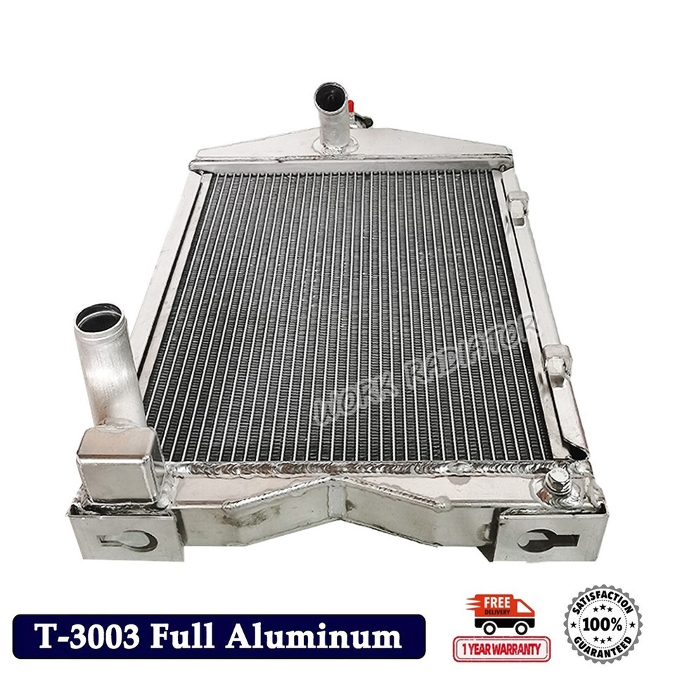 8N8005 Full Aluminum Tractor Radiator Fit Ford 8N 9N 2N Models 86551430 ...