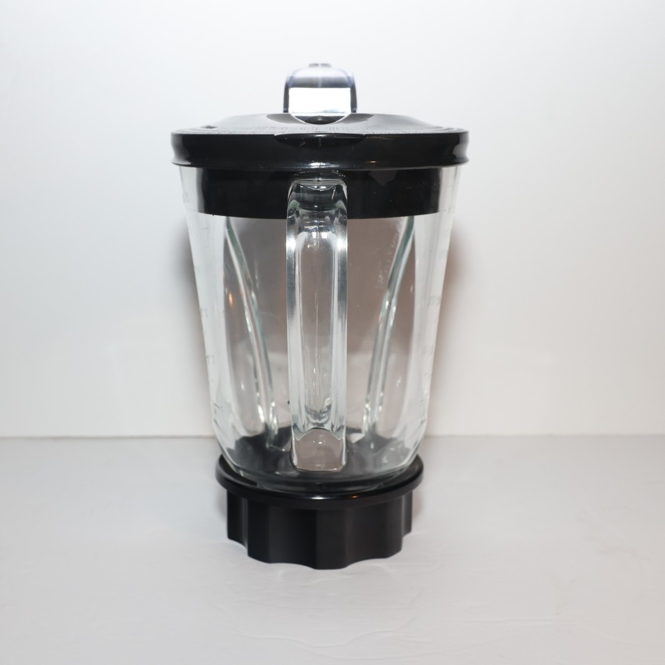 Hamilton Beach Wave Action Blender Cup 48 oz. Glass Pitcher Jar Lid ...