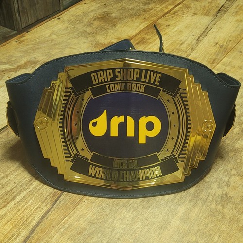 DRIP SHOP LIVE APP CHAMPIONSHIP BELT NICKGQ 6 LBS | eBay