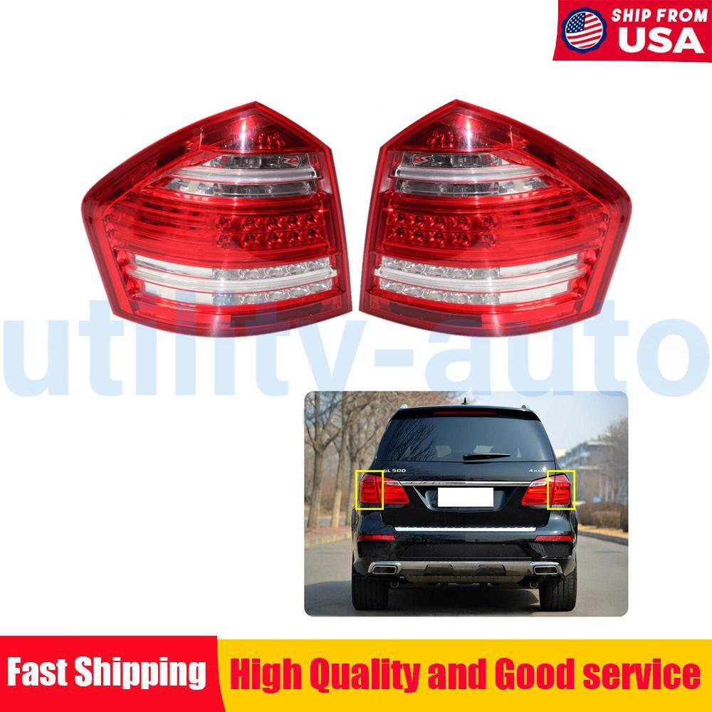 2pcs Left & Right Passenger Side Tail Light Lamp For Benz X164 GL350 ...