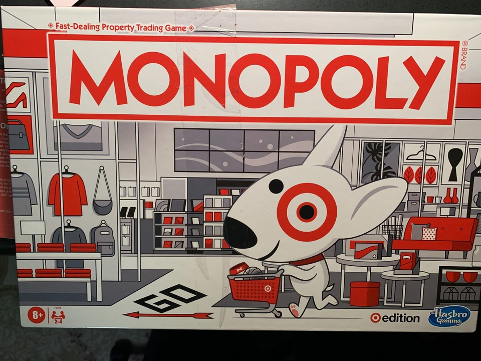 Monopoly Target Community Chest Card Red Shirt and Khakis 2021 Game ...