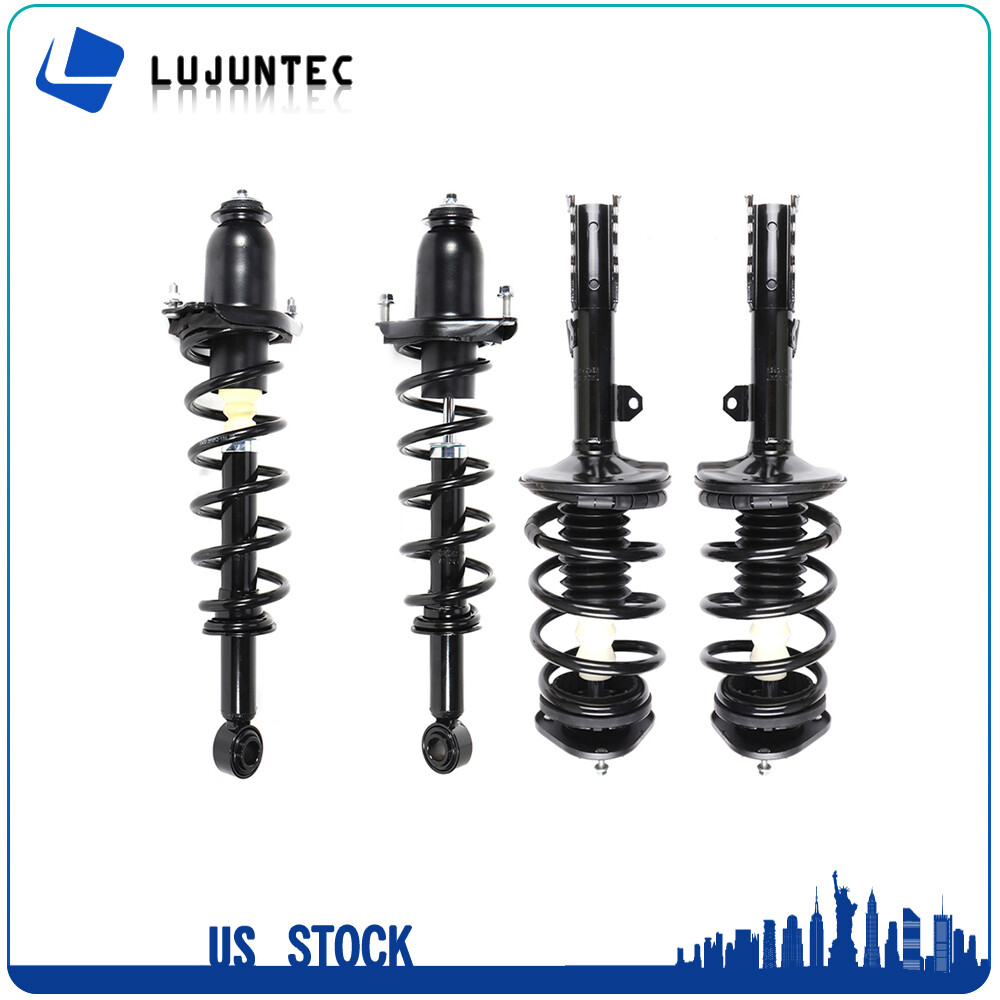 Set (4) Front Rear Complete Strut W/ Coil Spring For 2004-2009 Toyota ...