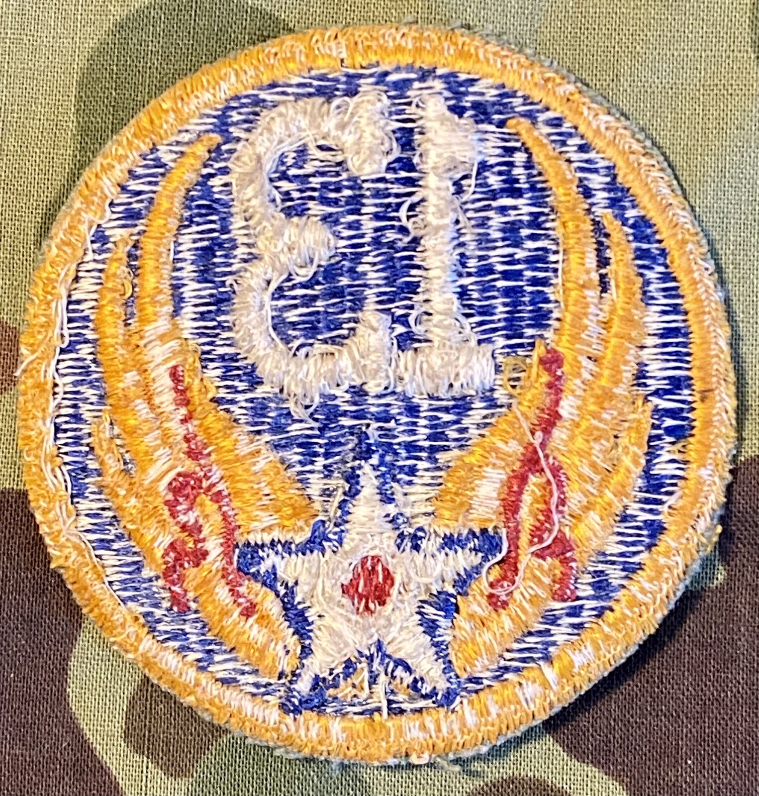 Original WWII US Army Thirteenth Air Force Patch 13th Army Air Force USAAF SSI | eBay