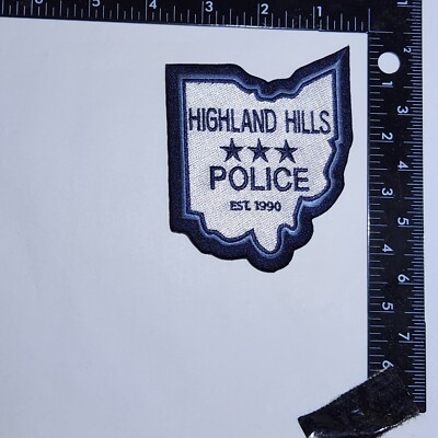 Highland Hills, Ohio Police Patch. Great Condition! | eBay