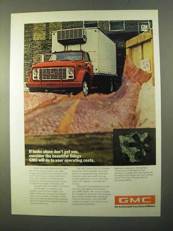 1970 GMC Toro-Flow II Diesel Truck Ad - Looks Alone | eBay