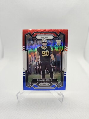 2023 Panini Prizm Bryan Breese New Orleans Saints Red White Blue Rookie ...