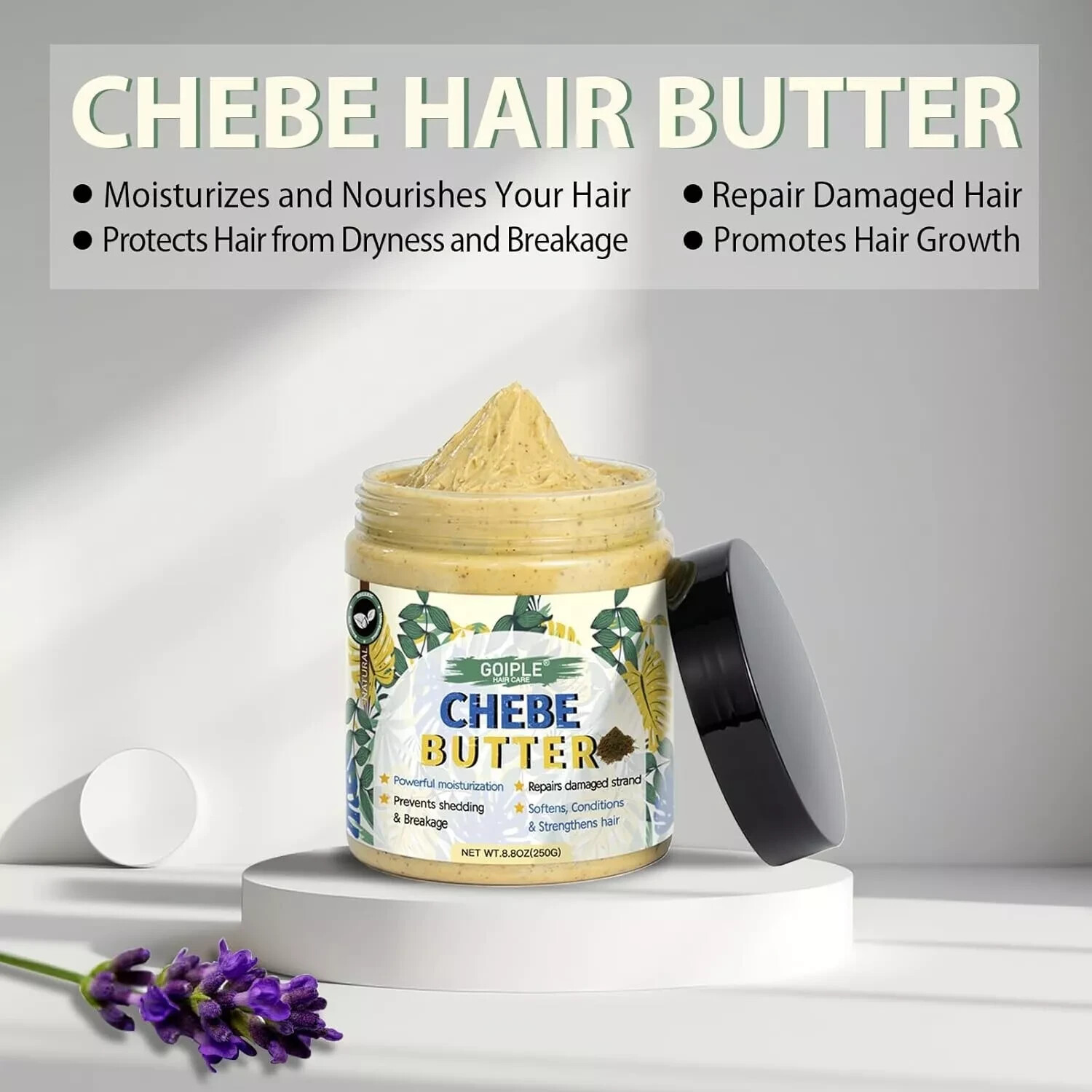 8.8 Oz Chebe Butter for Hair Growth Chebe Hair Butter Grease for Hair ...