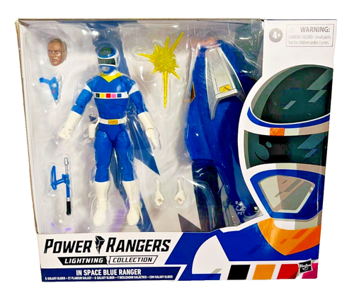 Hasbro Power Rangers Lightning Collection In Space Blue Ranger w ...