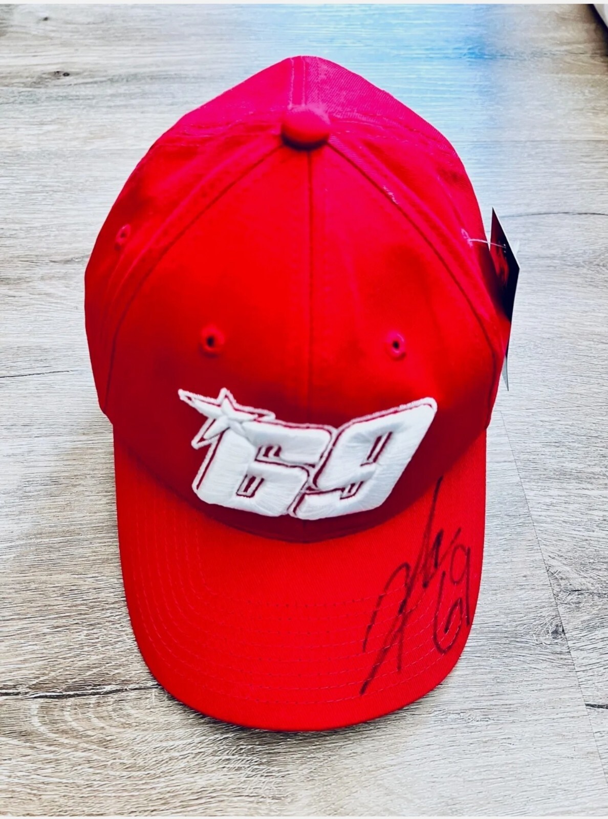 Nicky Hayden Autographed Never Give Up Never Give In #69 CAP | eBay