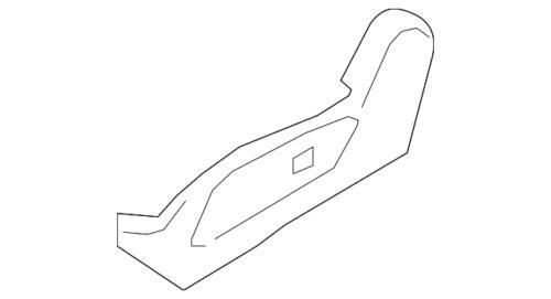 Genuine Nissan Outer Finish Panel 87380-1AG0B | eBay