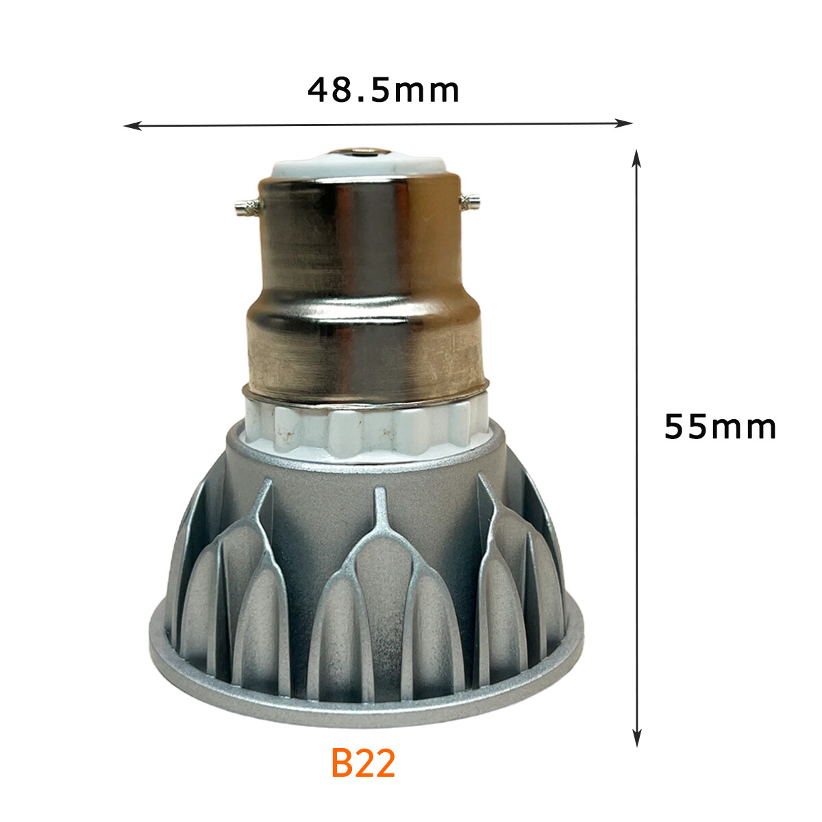 10w Dimmable Cob Led Spotlight Bulb E14 24v E27 Gu10 Bulbs 220v For ...