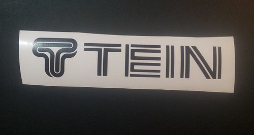 Tein high performance suspension vinyl sticker / decal to suit drift ...