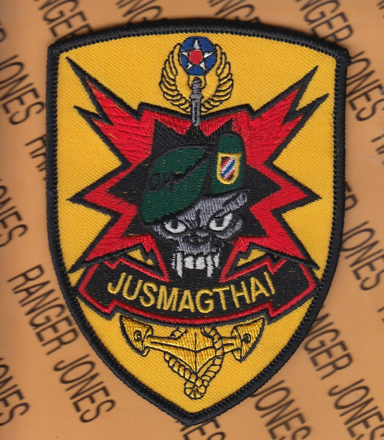 Special Forces Group Airborne SFGA JUSMAGTHAI 4.5" ODA Thailand made ...