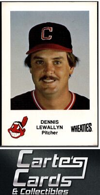 Dennis Lewallyn 1982 Wheaties Cleveland Indians #NNO Cleveland Indians ...