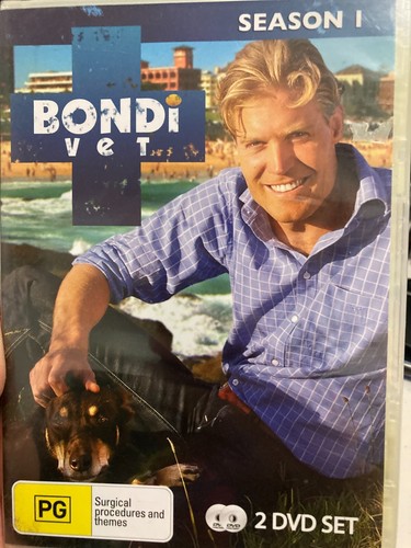 Bondi Vet Season 1 NEW region 4 DVD (2 discs) Australian doco reality ...