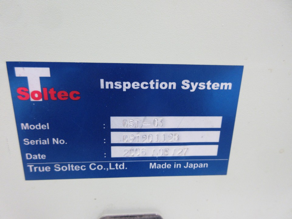 True Soltec CST-03 Cross Sectioning Sample 9" Grinding Machine Used | eBay