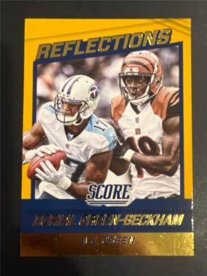 2016 Panini Score Reflections Insert Gold #23 Dorial Green-Beckham A.J ...