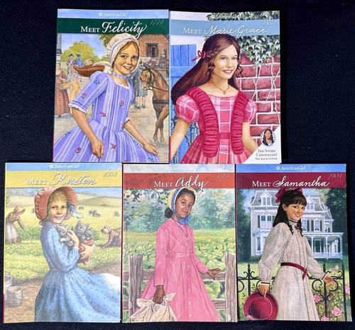Lot of 5 American Girl Collection Meet Paperback Books 1986 and Late ...